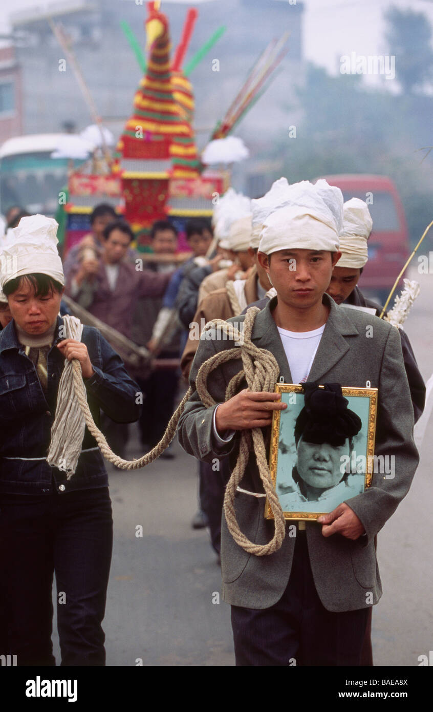 China, Guizhou province, Pingtang, Han funeral Stock Photo - Alamy