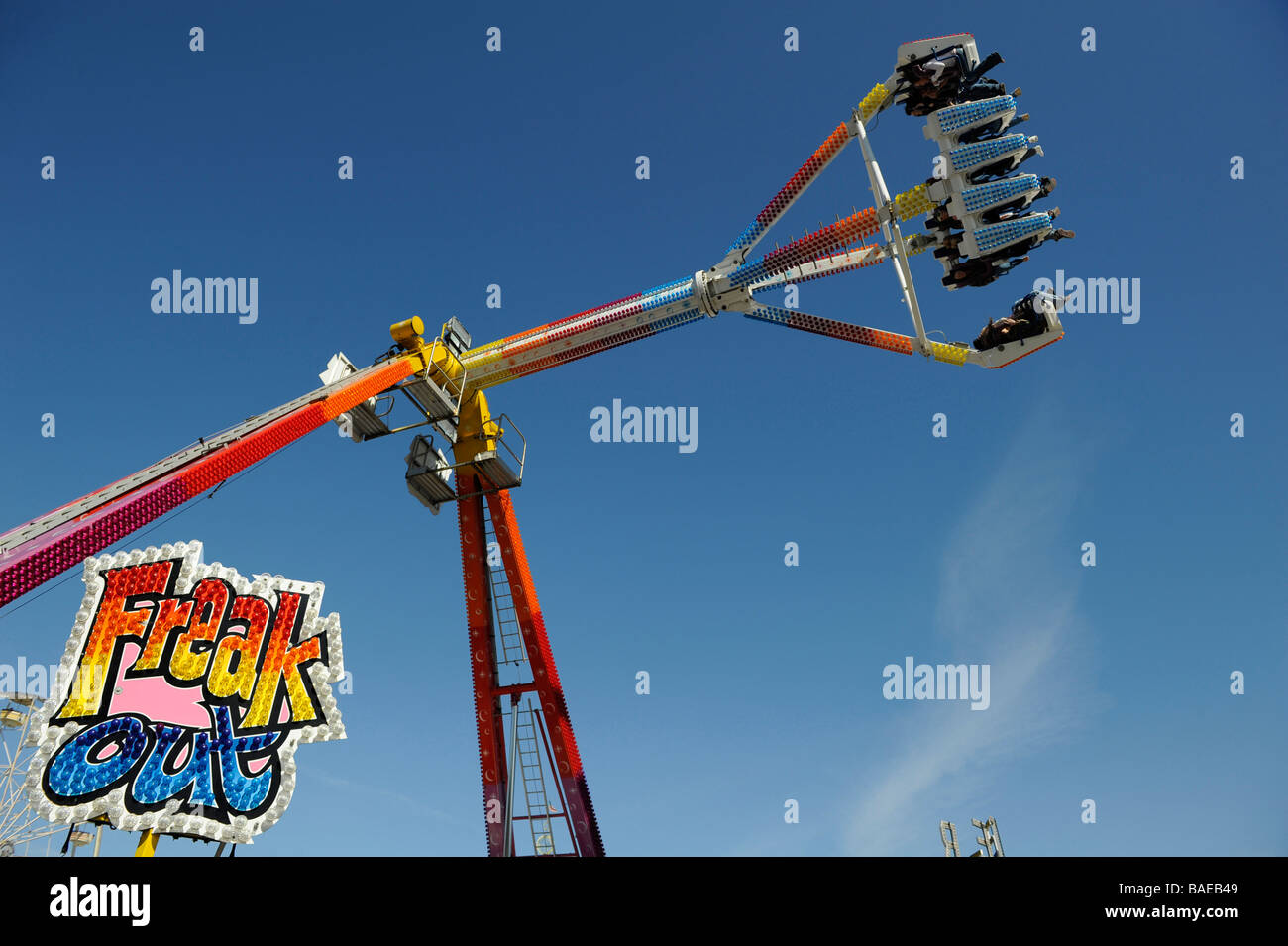 Carnival ride strawberry festival plant hi-res stock photography and ...