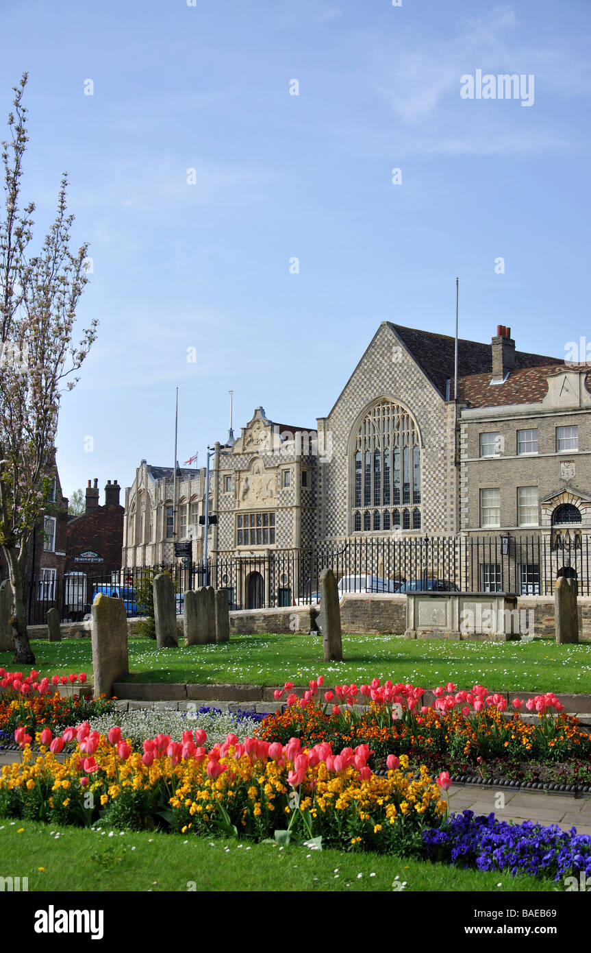 The Town Hall and Trinity Guildhall, Saturday Market Place, King's Lynn ...
