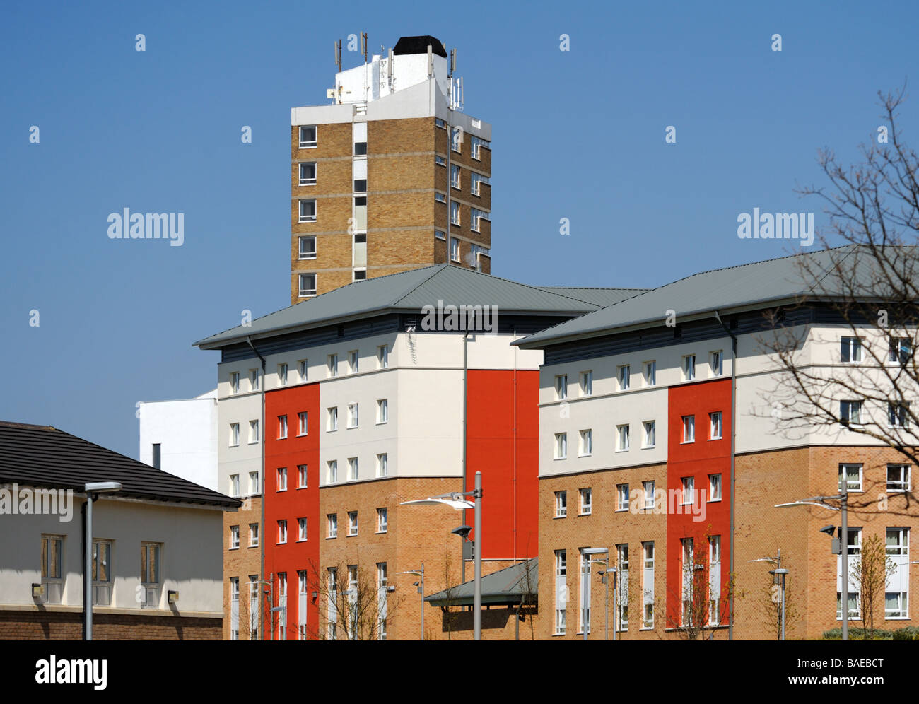 Bowland Tower and Halls of Residence. Lancaster University, Lancashire ...