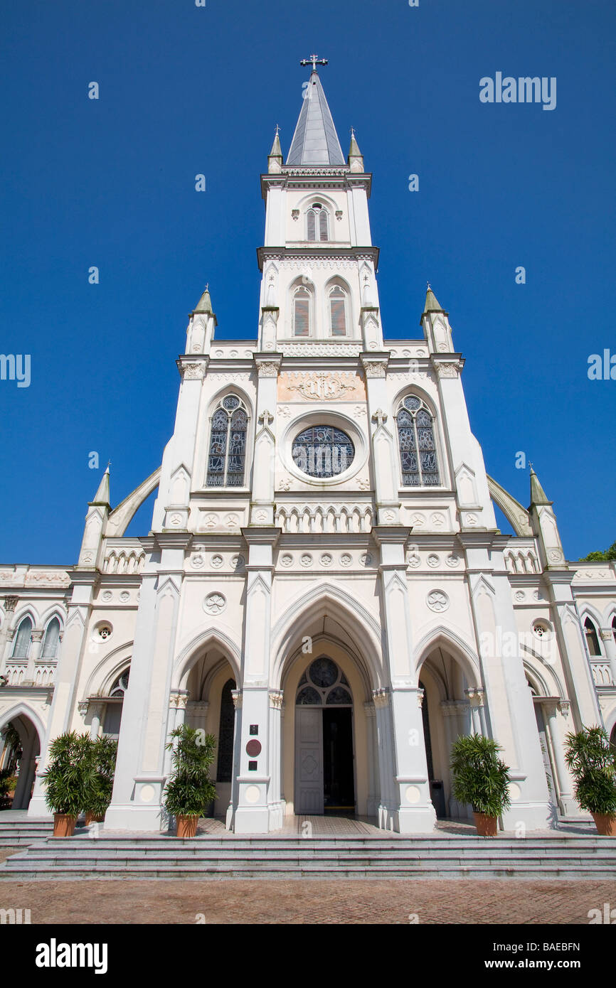 Singapore, Chijmes, Chij Chapel desecrated and now rent for the event ...