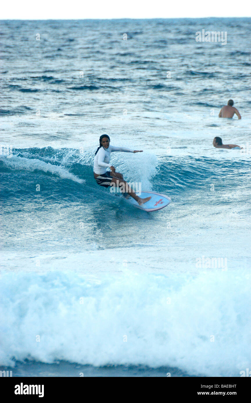 Barbados bathsheba surfer hi-res stock photography and images - Alamy
