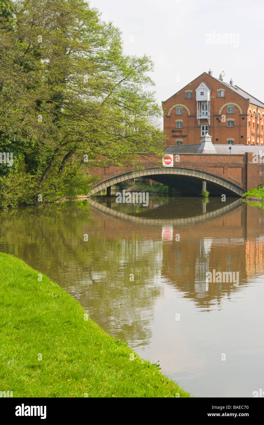 River wey in guildford hi-res stock photography and images - Alamy