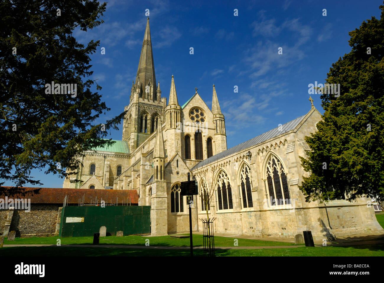 Chichester Cathedral, Chichester West sussex, England UK Stock Photo ...