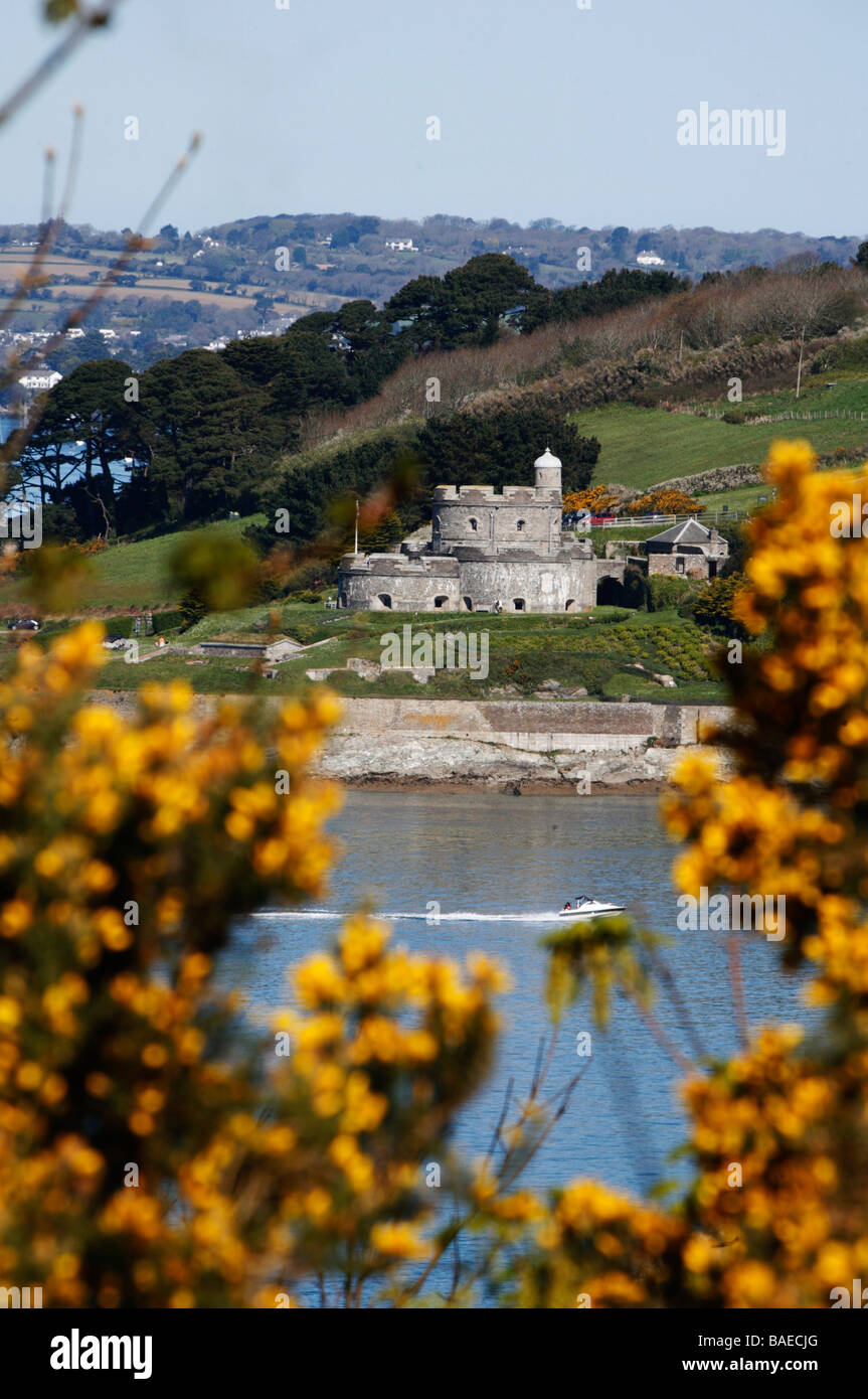 Saint Mawes Castle Stock Photo - Alamy