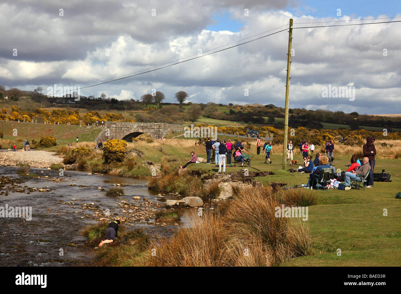 Cadover Bridge on Dartmoor, Devon, England Stock Photo - Alamy