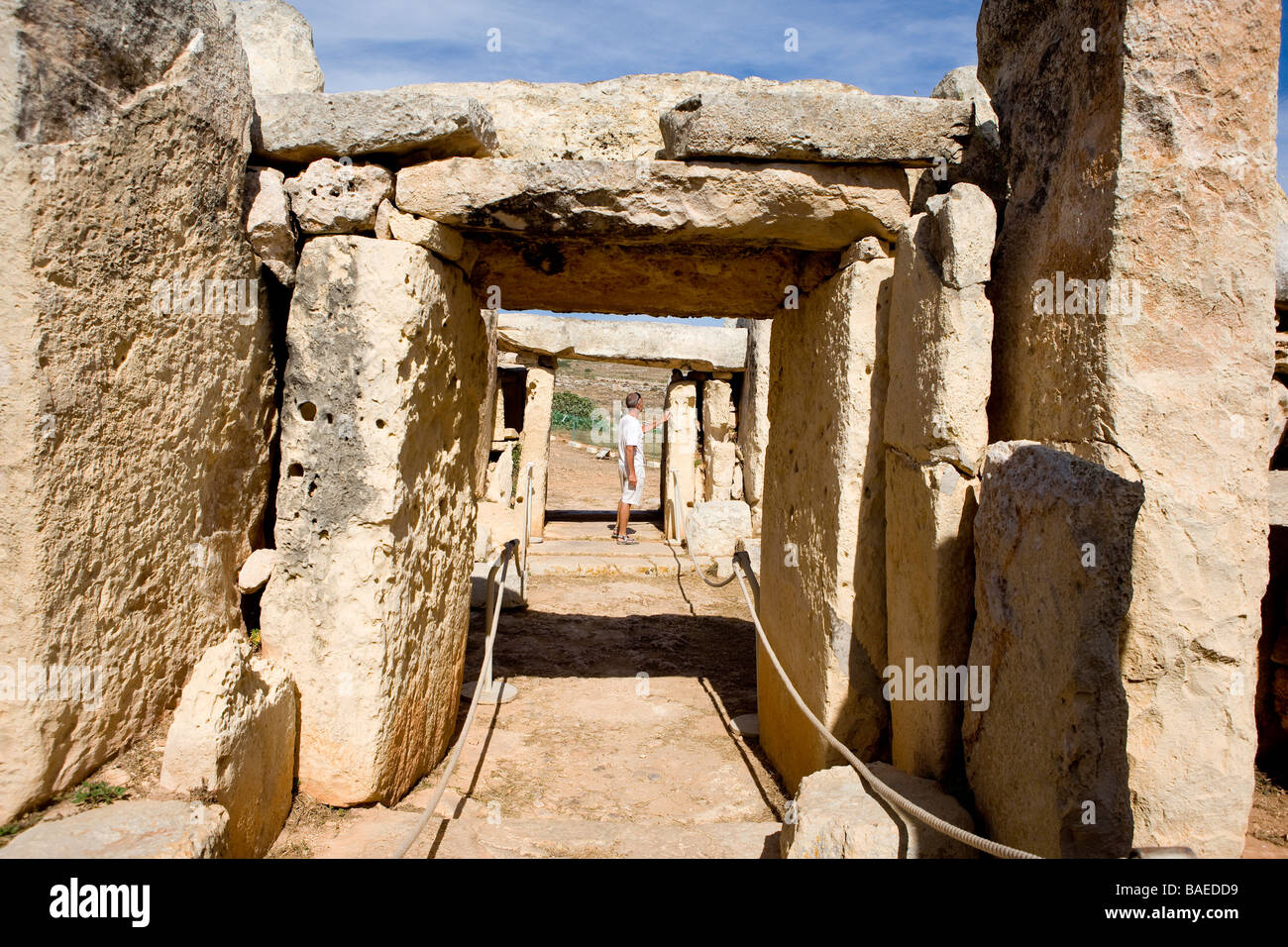 Malta, Megalithic Temple classified as World Heritage by the UNESCO ...