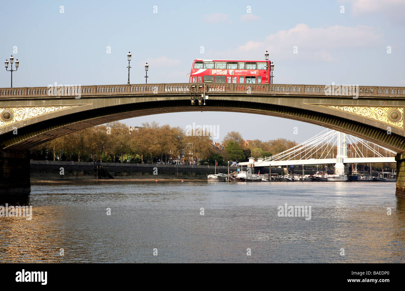 Battersea Bridge, London Stock Photo - Alamy