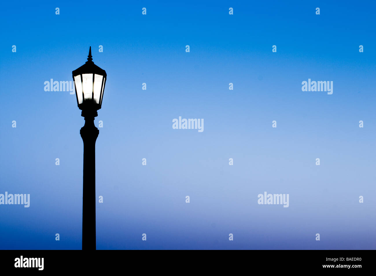 dusk light standard Stock Photo - Alamy