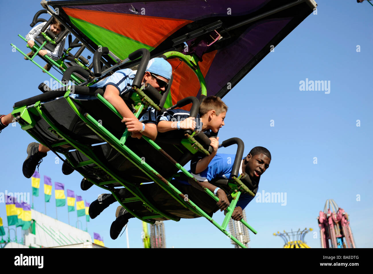 Carnival ride strawberry festival plant hi-res stock photography and ...