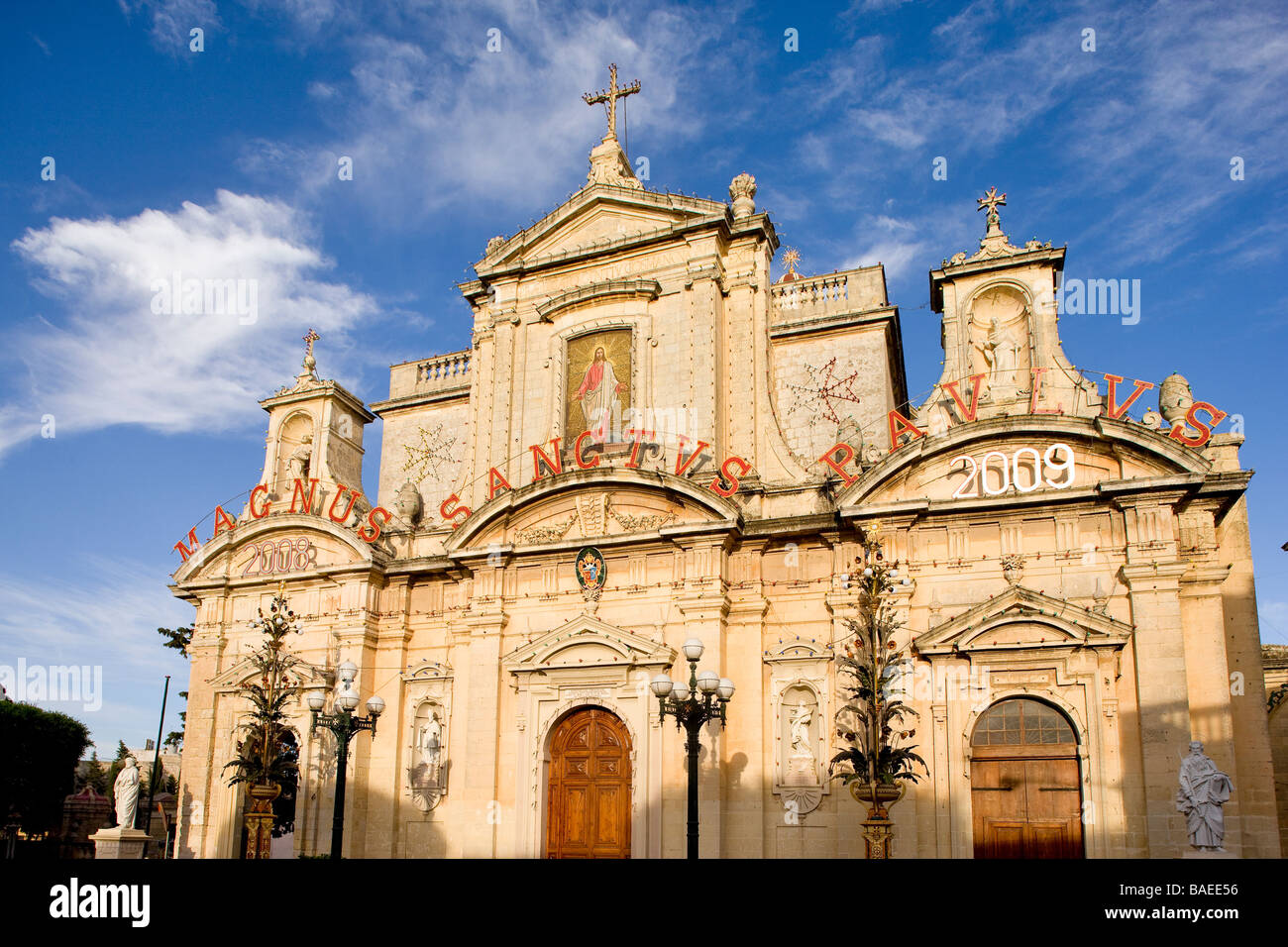 Malta, Rabat, Saint Paul church Stock Photo - Alamy