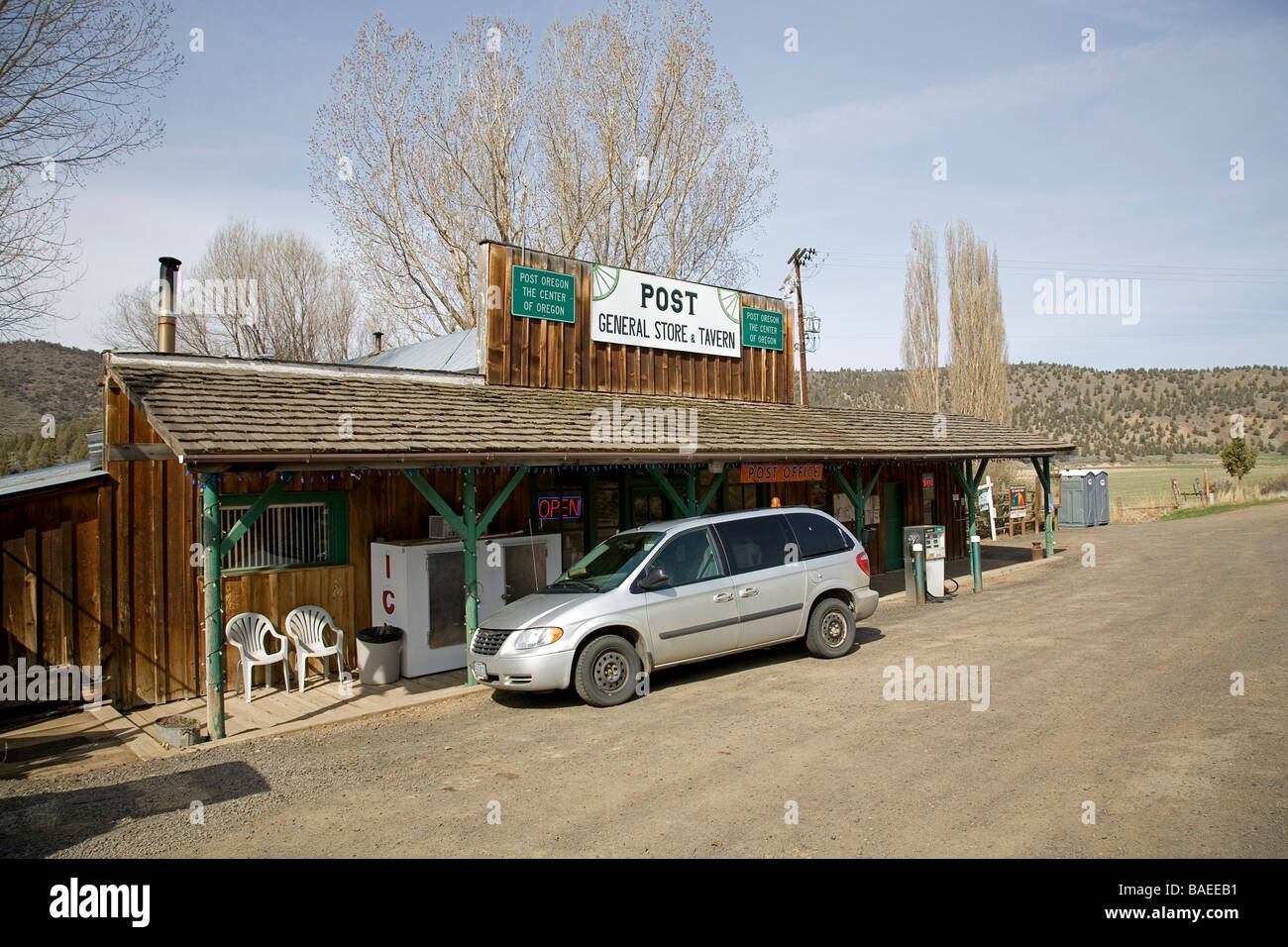 USA OREGON CROOKED RIVER VALLEY Post Oregon along the Crooked River and ...