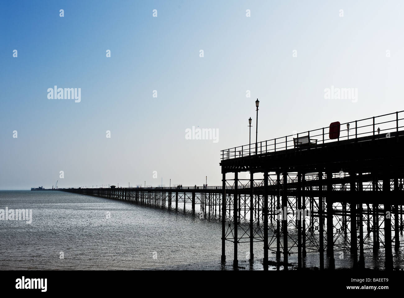 The pier at Southend on Sea in Essex. Photo by Gordon Scammell Stock ...