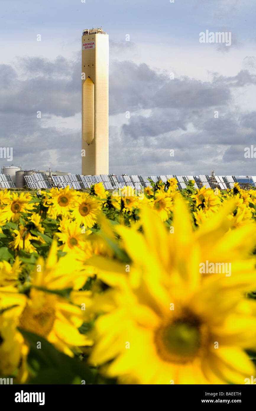 Solar tower hi-res stock photography and images - Alamy