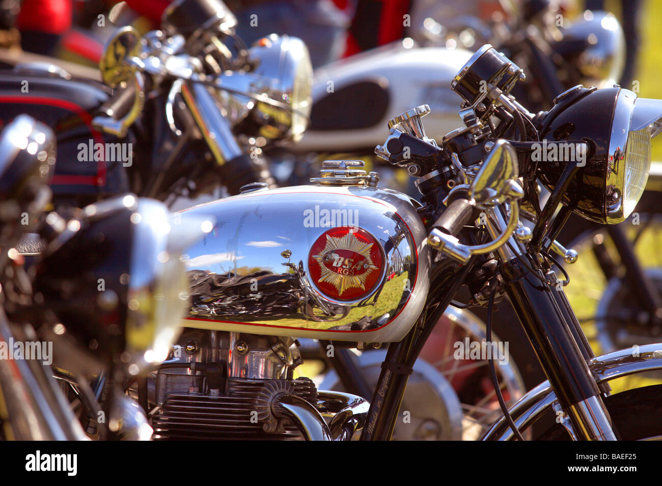 Classic british motorcycles hi-res stock photography and images - Alamy