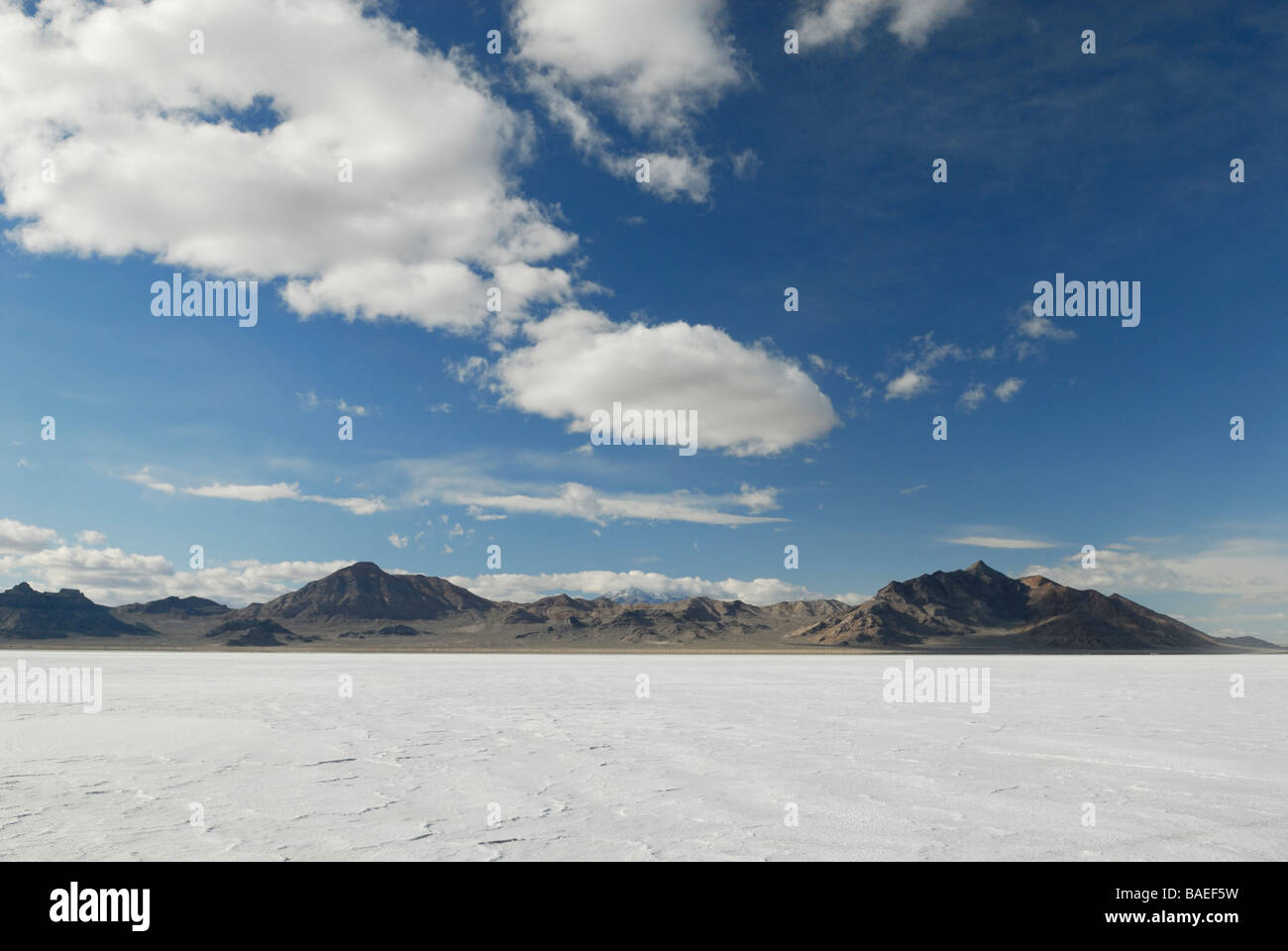Bonneville Salt Flats in Utah, USA Stock Photo - Alamy