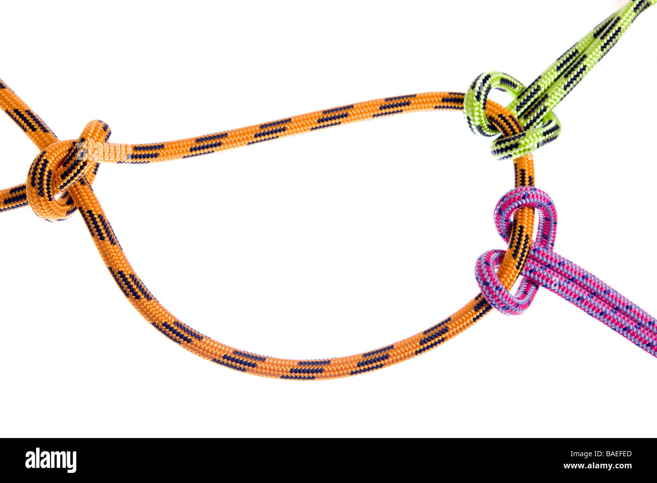 Ropes climbing equipment cut out hi-res stock photography and images ...