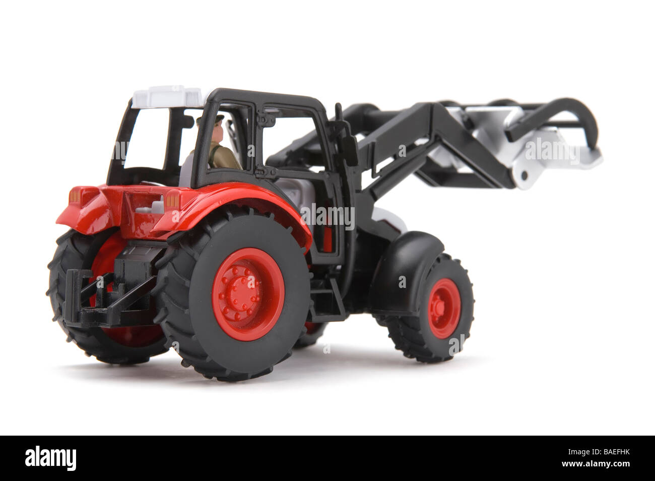 Tractor excavating Cut Out Stock Images & Pictures - Alamy