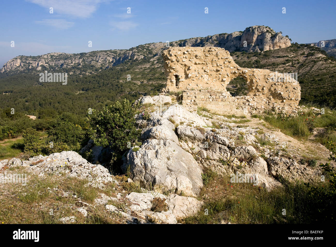 France, Vaucluse, Merindol, Luberon Natural Regional Park Stock Photo ...