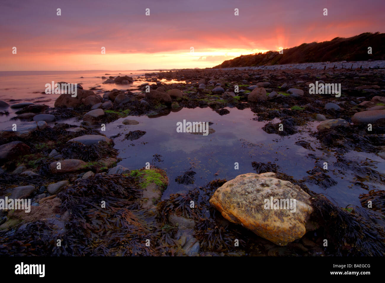 criccieth traeth treath means beach in Welsh is on the coast near ...