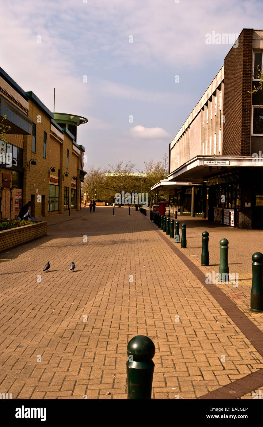 Basildon shopping center Stock Photo - Alamy