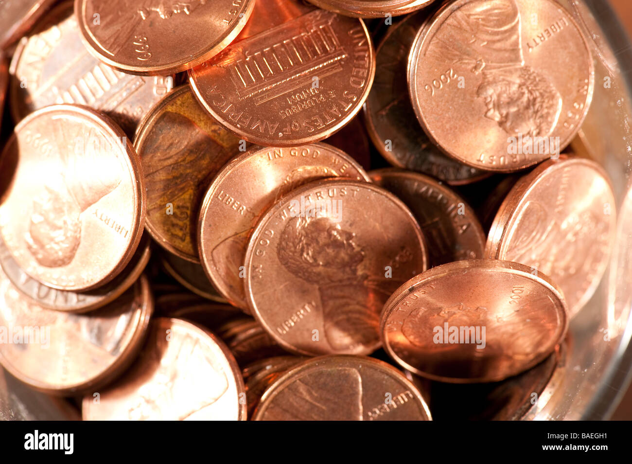 Pennies High Resolution Stock Photography and Images - Alamy