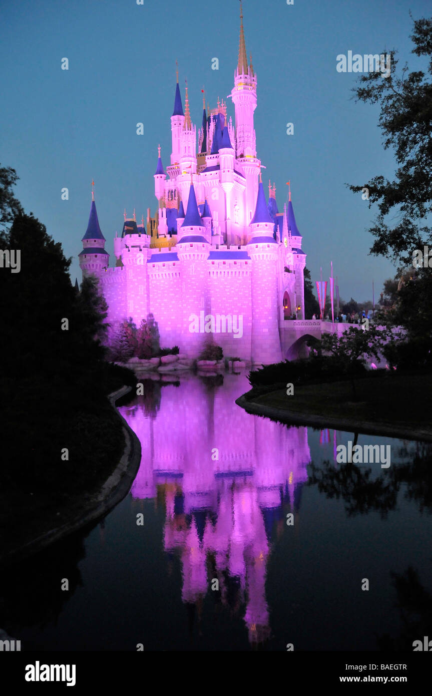 Cinderella castle illumination hi-res stock photography and images - Alamy