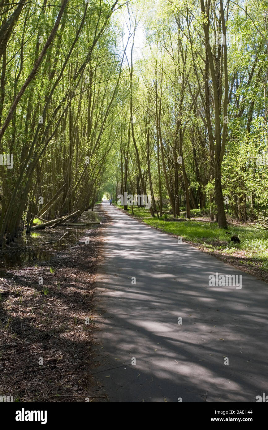 Berlin Wall Trail at Teltow, Brandenburg, Germany Stock Photo - Alamy