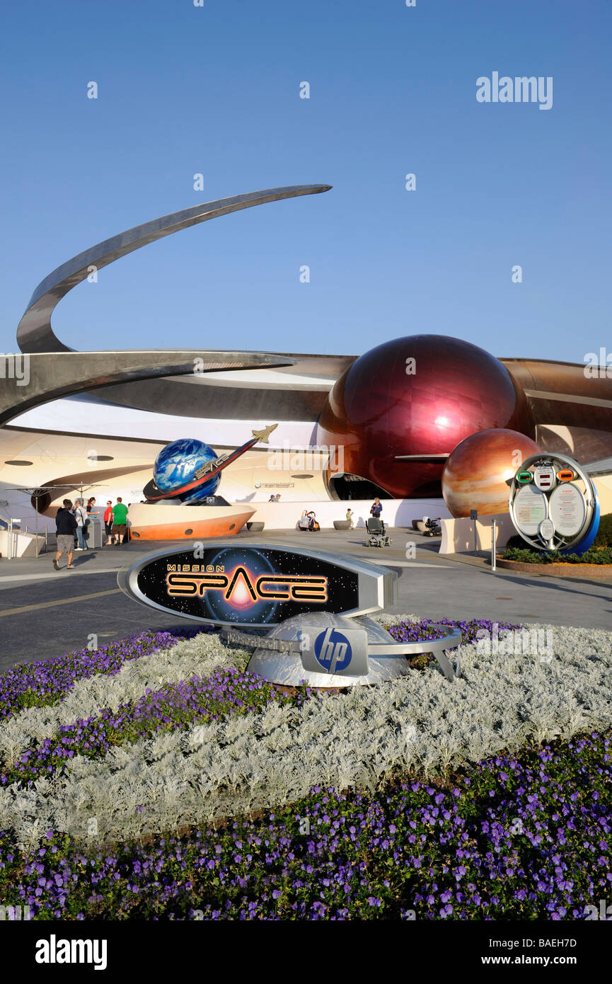 Mission Space at Walt Disney World Epcot Theme Park Center Orlando ...