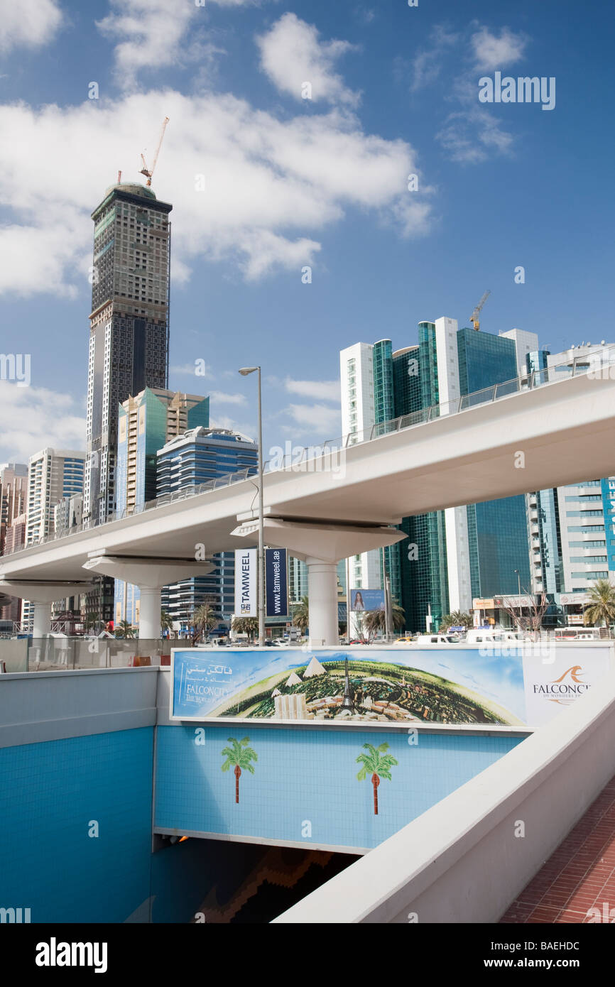 Exclusive high rise tower block developments in Dubai Stock Photo - Alamy