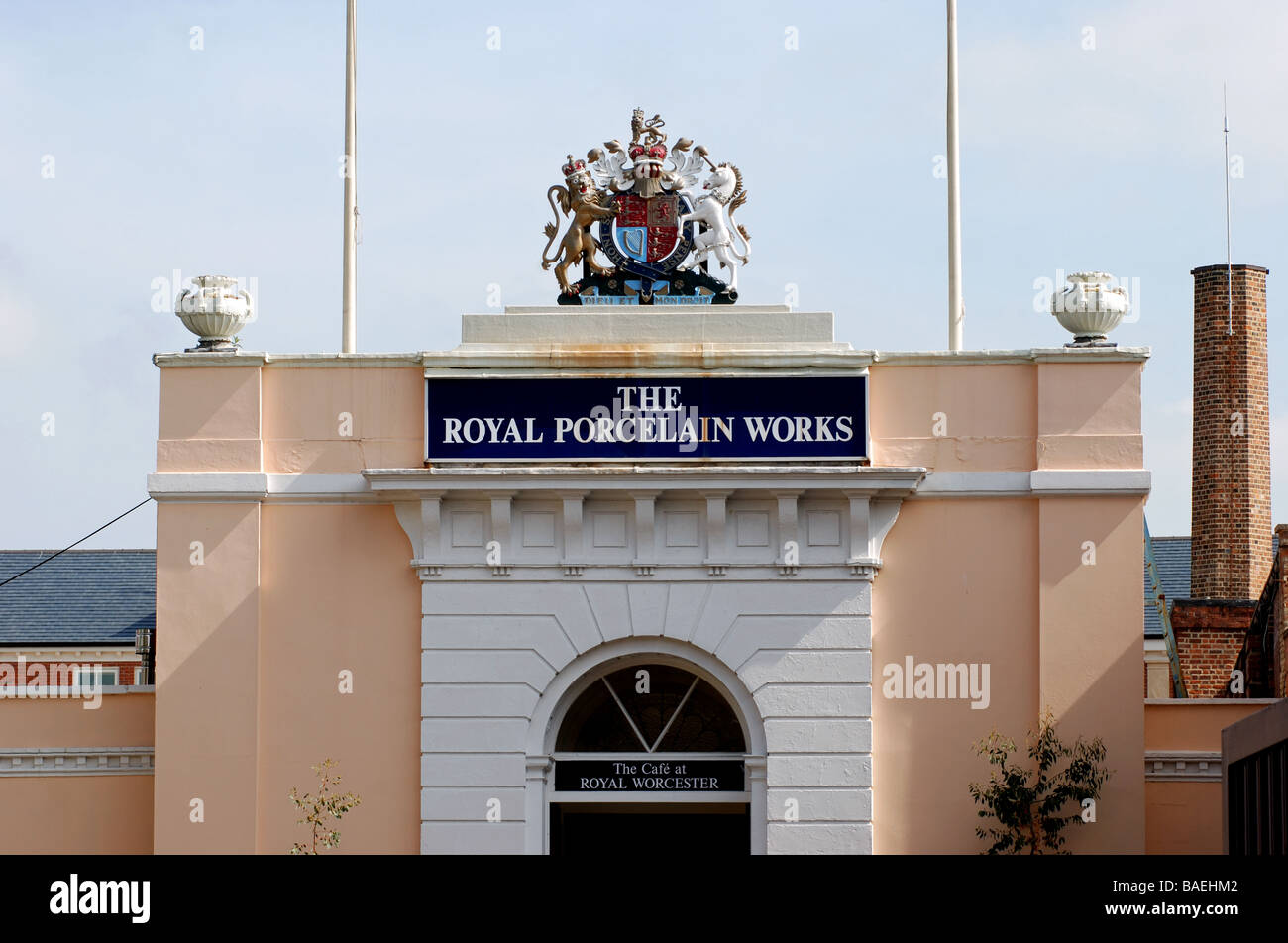 Royal worcester porcelain factory city hi-res stock photography and ...