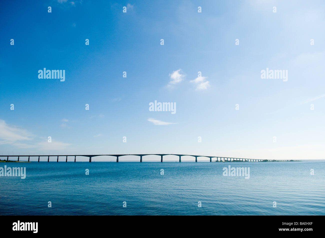 The bridge between Kalmar and Öland Stock Photo - Alamy