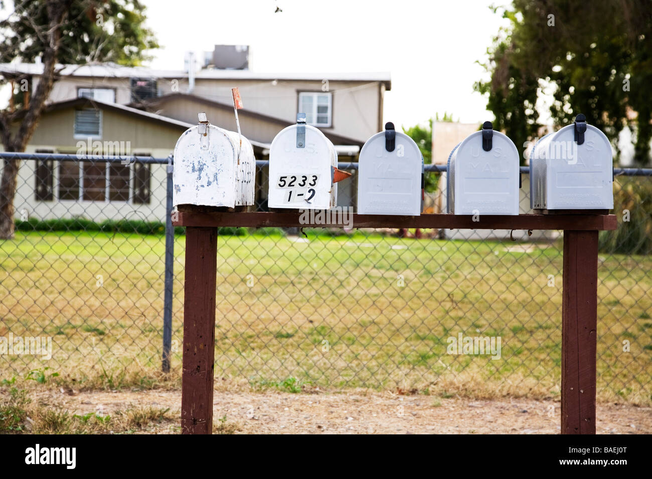 phoenix arizona letter boxes america usa Stock Photo - Alamy