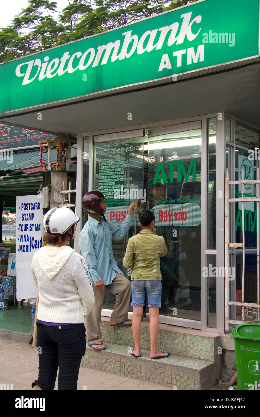 Vietnam bank atm hi-res stock photography and images - Alamy
