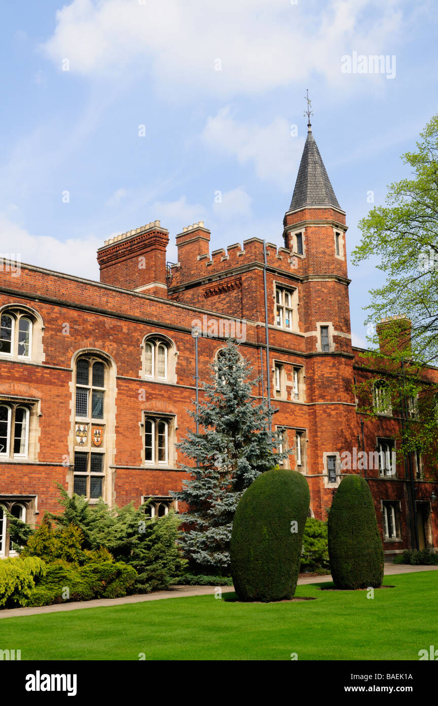 Jesus College Cambridge England Uk Stock Photo - Alamy
