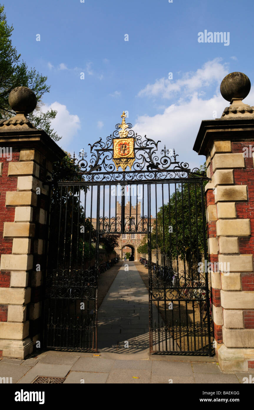 Jesus college university cambridge cambridge hi-res stock photography ...