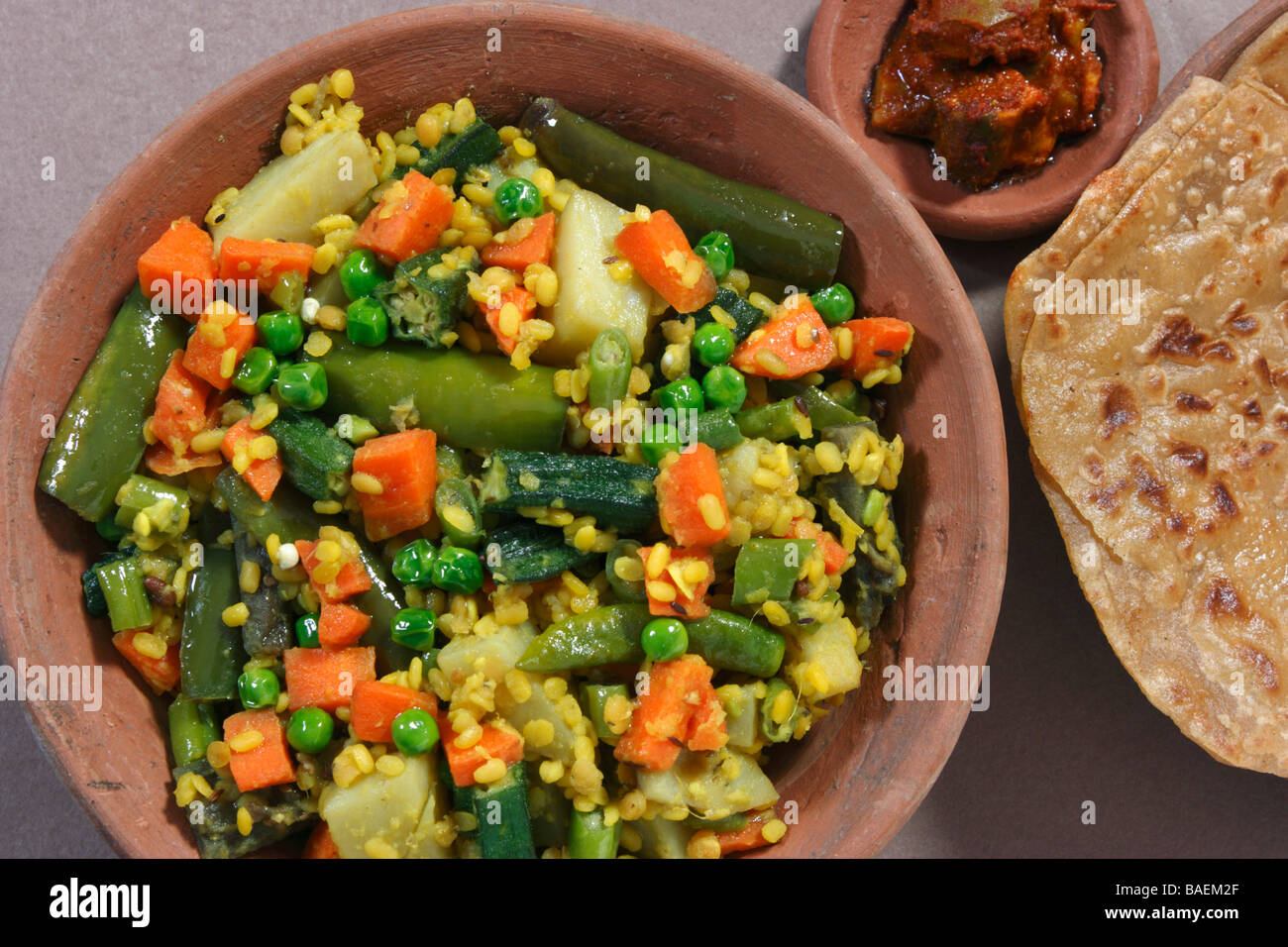 Indian dal subzi hi-res stock photography and images - Alamy