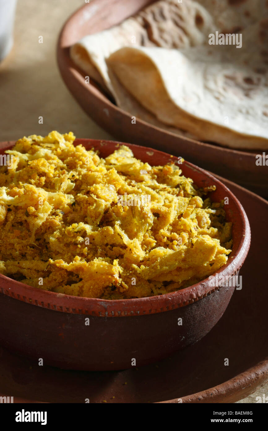 Cabbage Zunka is a simple veg dish finely shredded cabbage cooked with ...