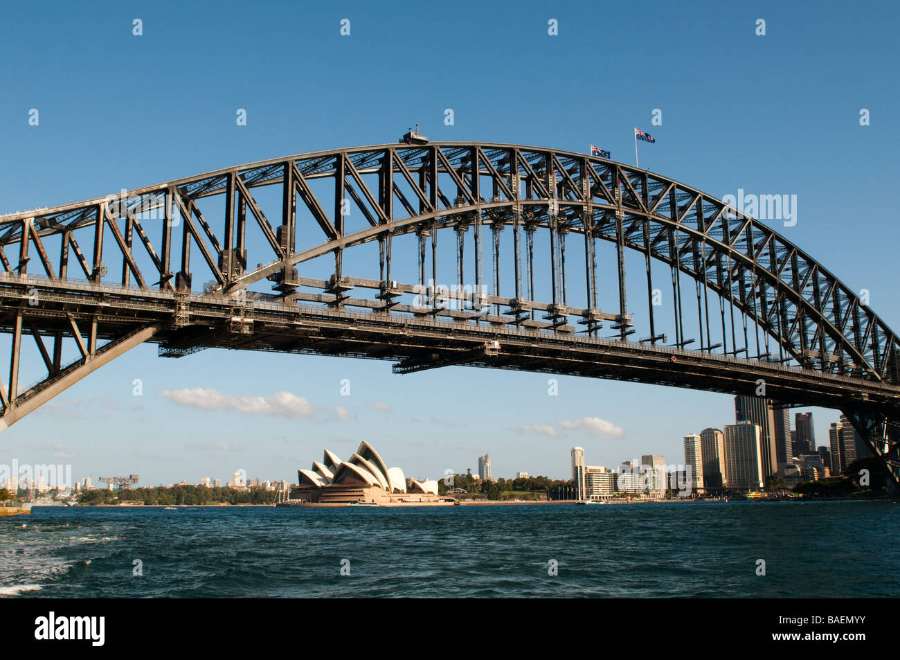 Sydney harbour bridge opera house hi-res stock photography and images ...