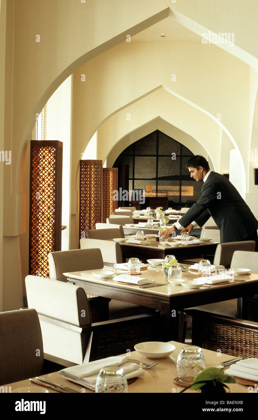 Oman Sultanate, Muscat, Chedi Hotel, restaurant Stock Photo - Alamy