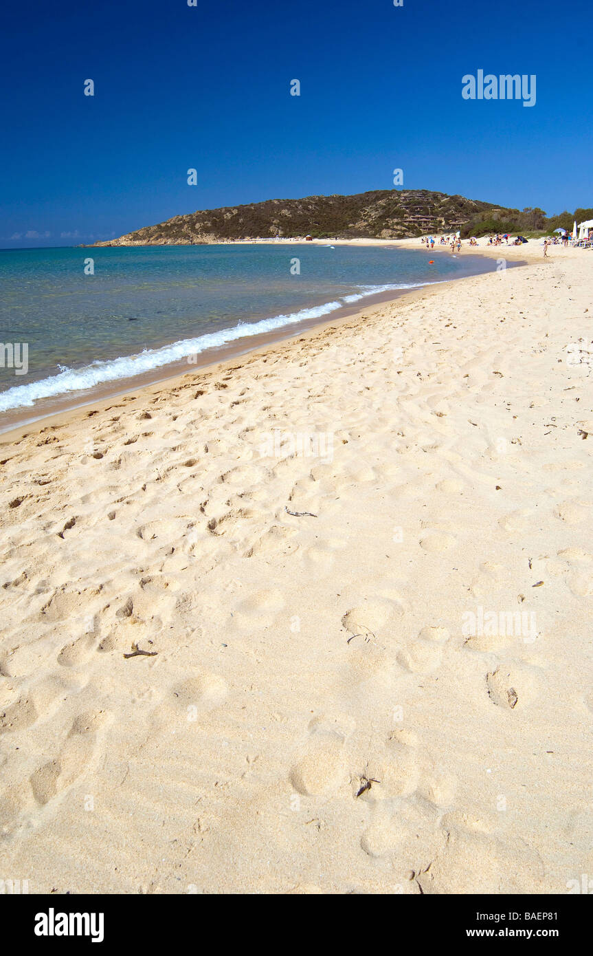 Campana beach, Chia, Domus de Maria, Sardinia, Italy Stock Photo - Alamy