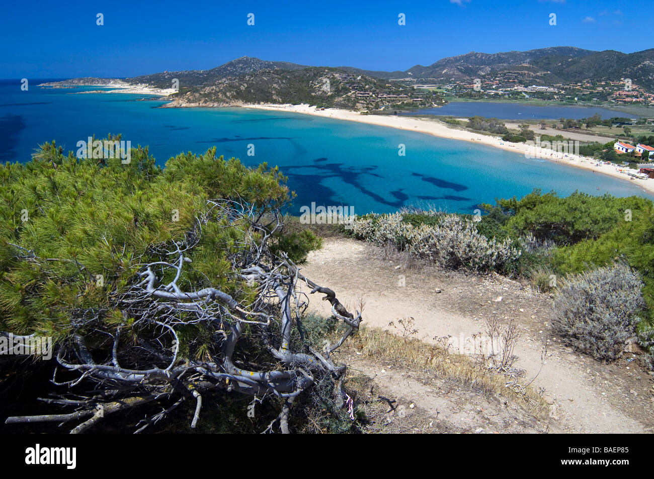 Coast, Chia, Domus de Maria, Sardinia, Italy Stock Photo - Alamy