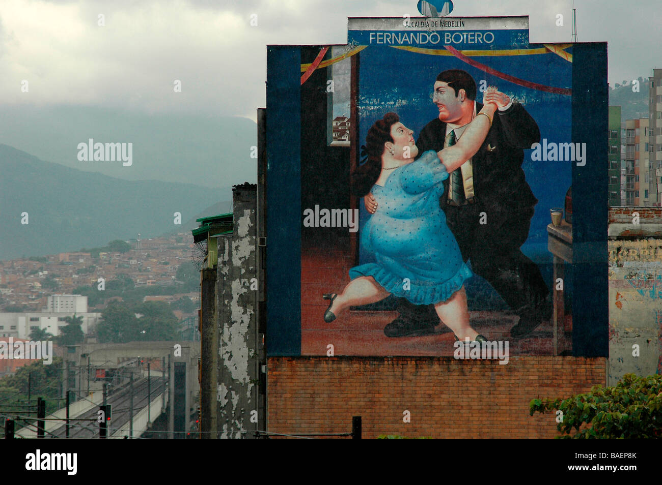 Botero painting fat man hi-res stock photography and images - Alamy