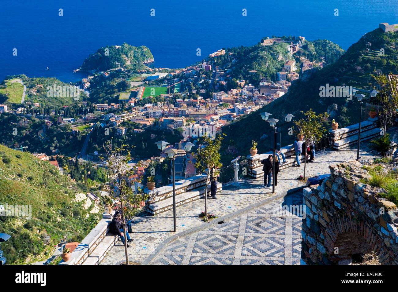 Castelmola sicily hi-res stock photography and images - Alamy