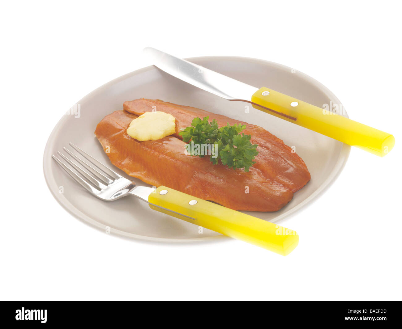 Kipper on a plate hi-res stock photography and images - Alamy