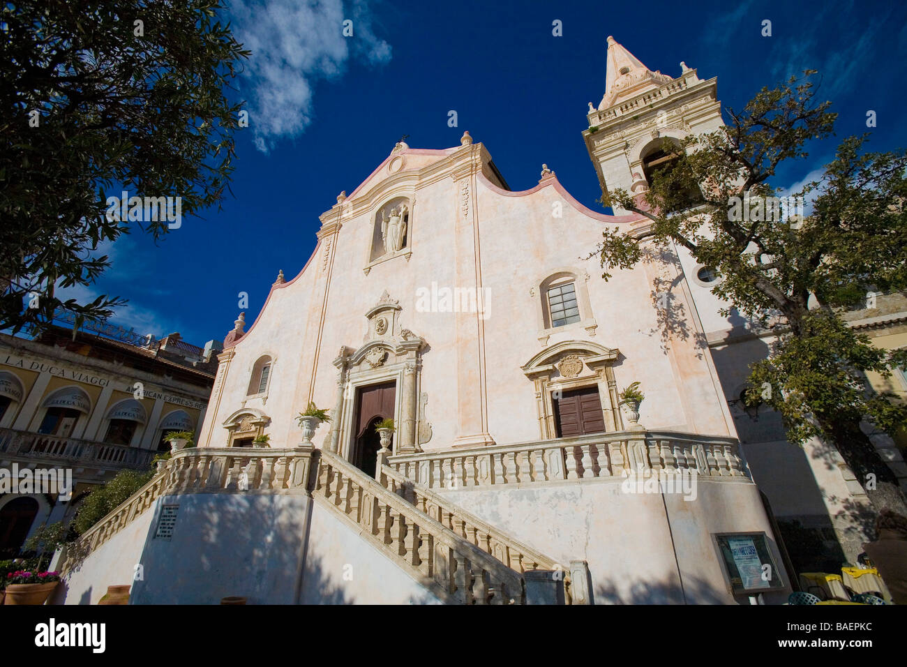 San Giuseppe Church, Taormina, Sicily, Italy Stock Photo - Alamy