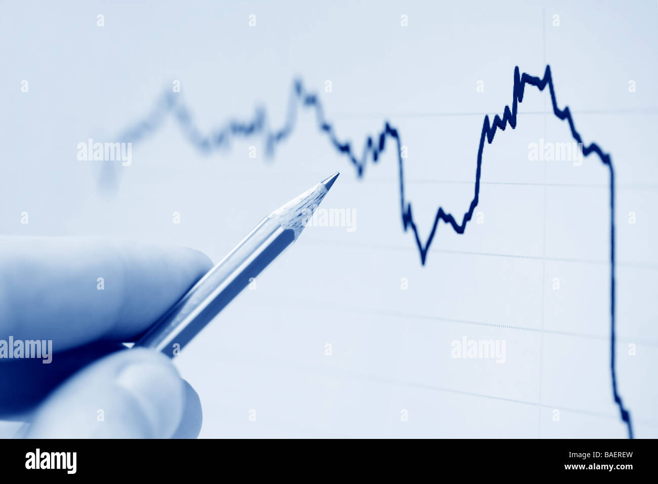 Stock market index Stock Photo - Alamy