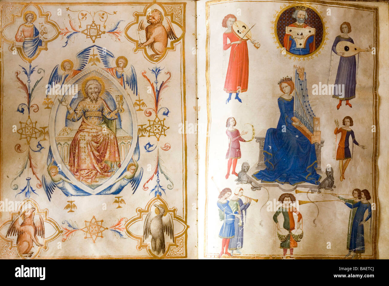 Illuminated codex hi-res stock photography and images - Alamy