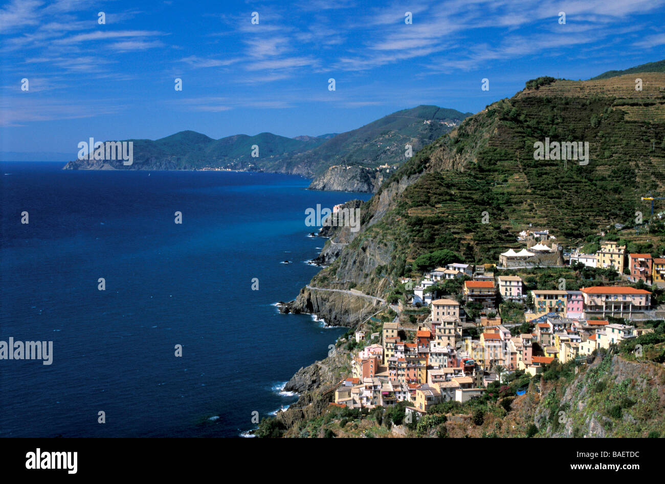Cityscape, Manarola, Ligury, Italy Stock Photo - Alamy