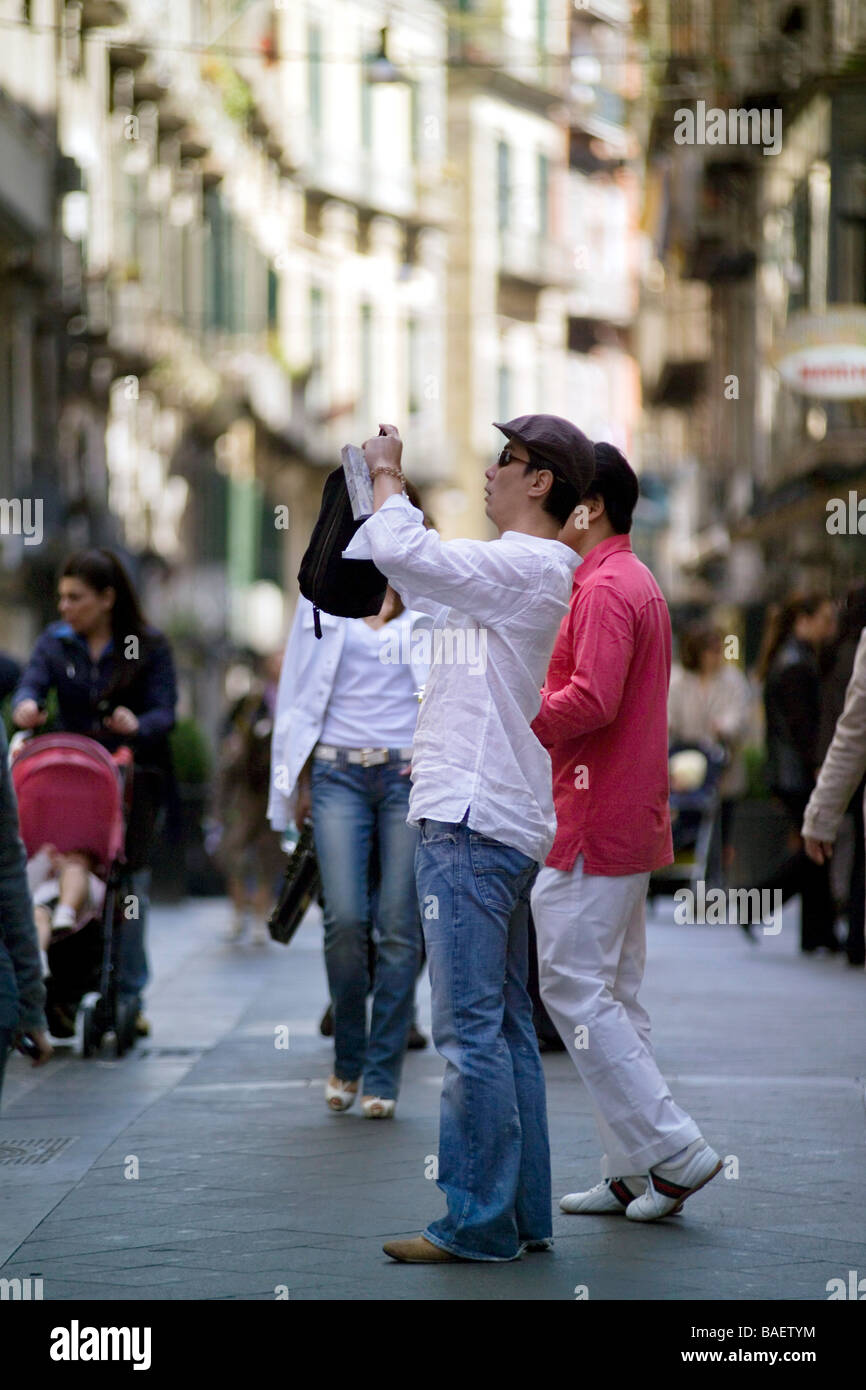 Via Chiaia, Naples, Campania, Italy Stock Photo - Alamy